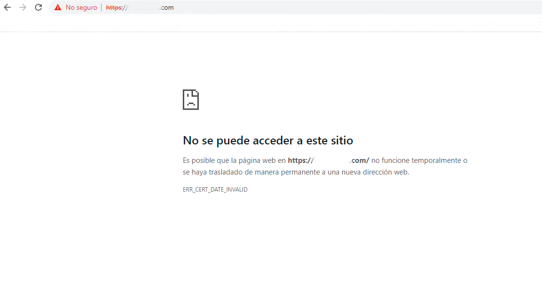 Why my website says “Your connection to this site is not secure” and ...